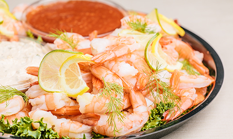 Colossal Shrimp Platter - Seedling and Sage Catering