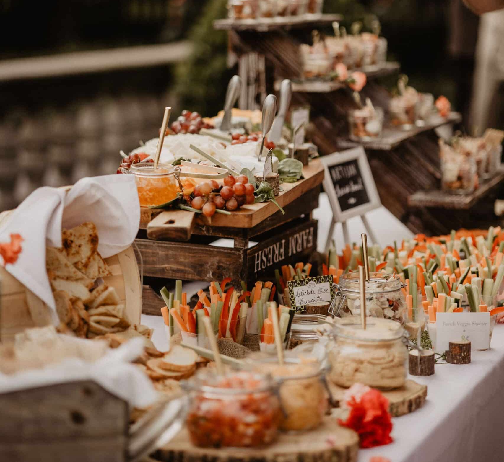 Wedding food tasting 60 photos - Astyledwedding.com