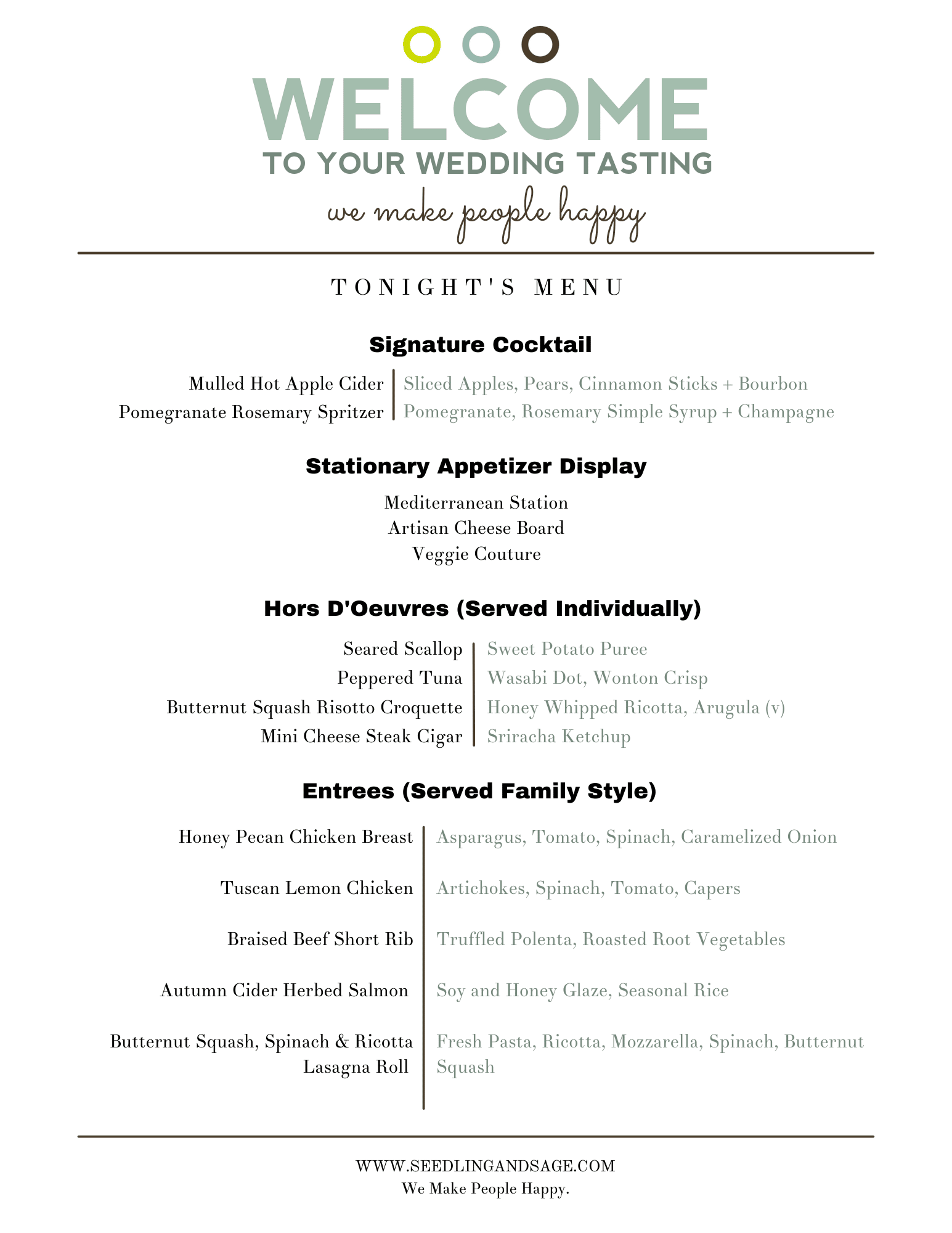 A Glimpse into our July Wedding Tasting at Flourtown Country Club ...