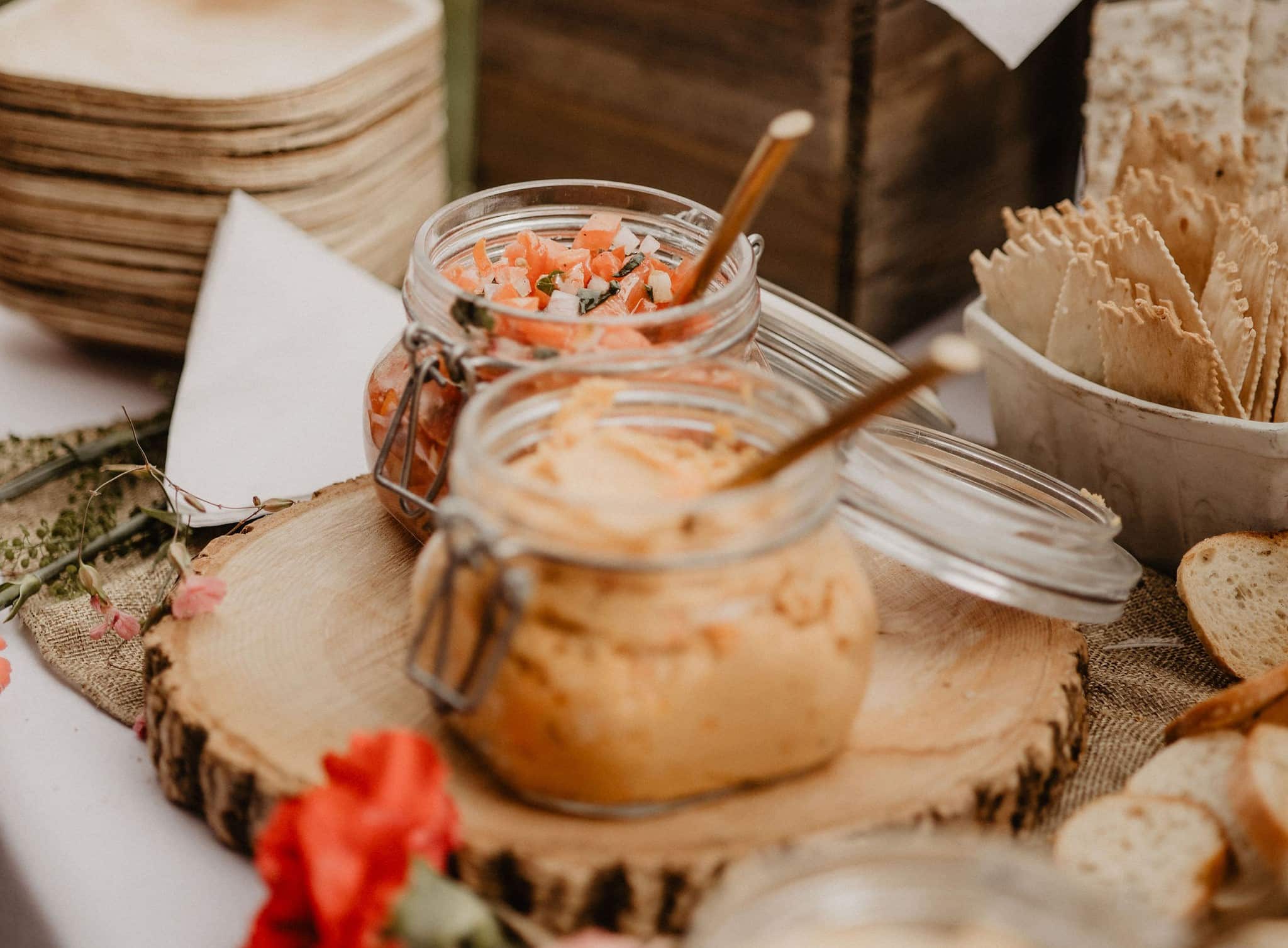 Signature Mediterranean Station - Seedling and Sage Catering